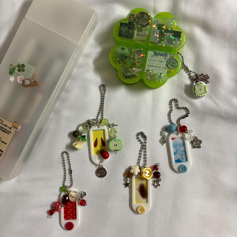 Clover Keychain Aesthetic - Etsy