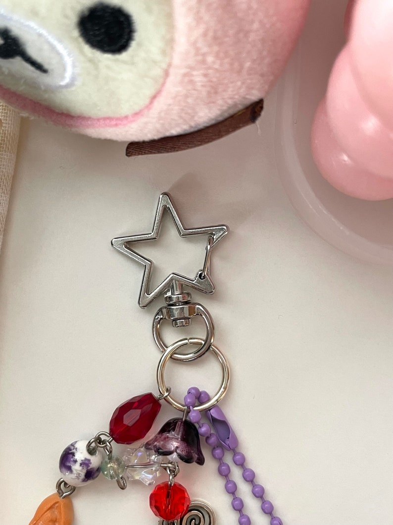 Kikis Delivery Service Beaded Keychain, Gigi, Accessories, Cute, Kawaii ...