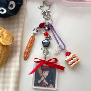 Kikis Delivery Service Beaded Keychain, Jiji, Accessories, Cute, Kawaii ...