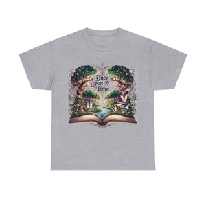 Once Upon a Time Tshirt Storytelling Shirt Literary Gift Enchanted ...