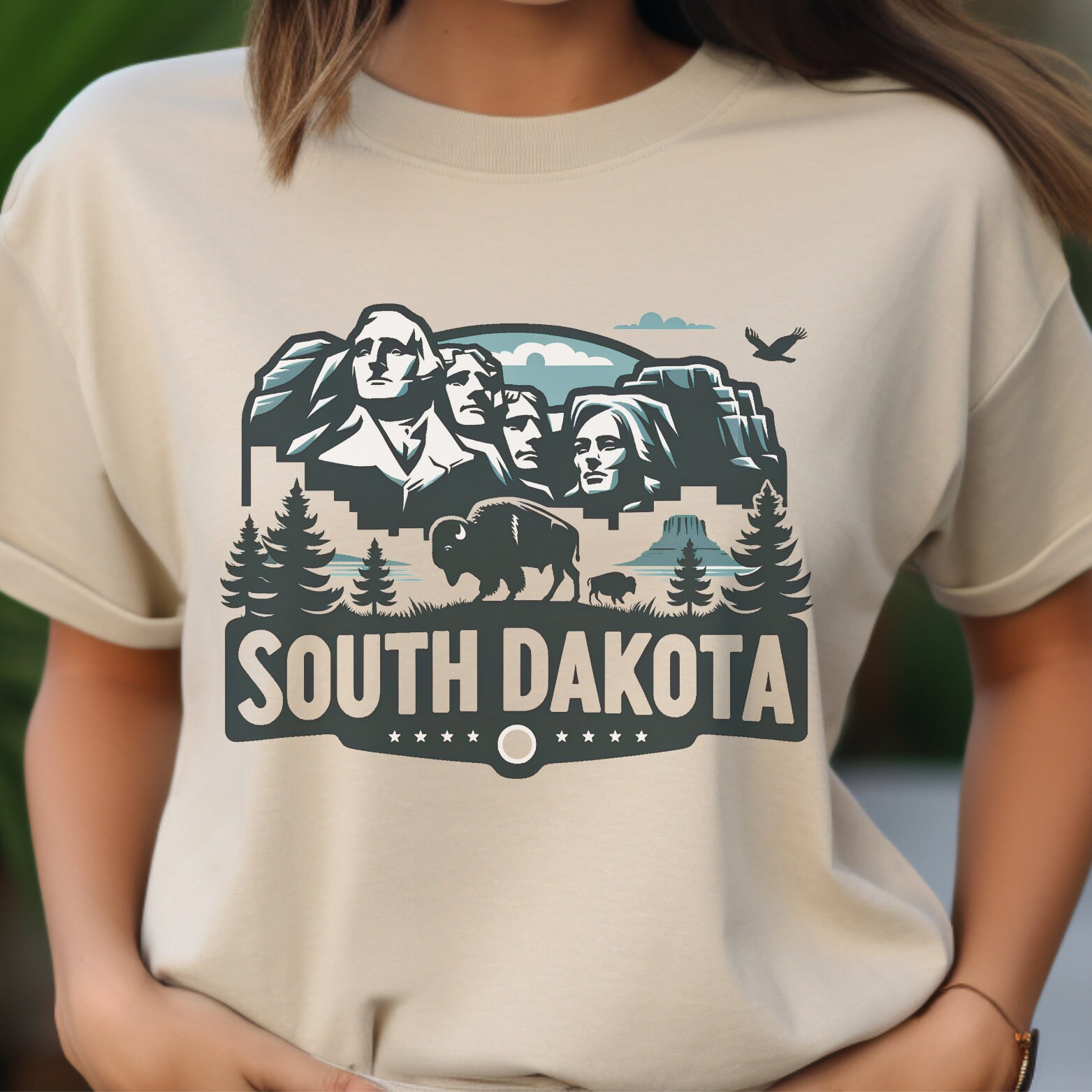 South Dakota Tshirt Mount Rushmore Gift South Dakota Shirt South Dakota ...