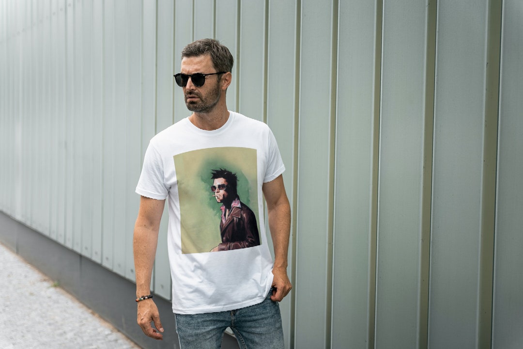 Fight Club - Tyler Durden - Brad Pitt - Unisex Short Sleeve Tee - Etsy
