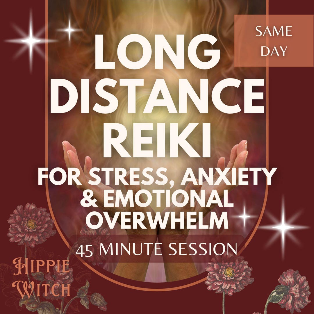 Long Distance Reiki for Stress & Emotional Overwhelm | Calming Energy ...