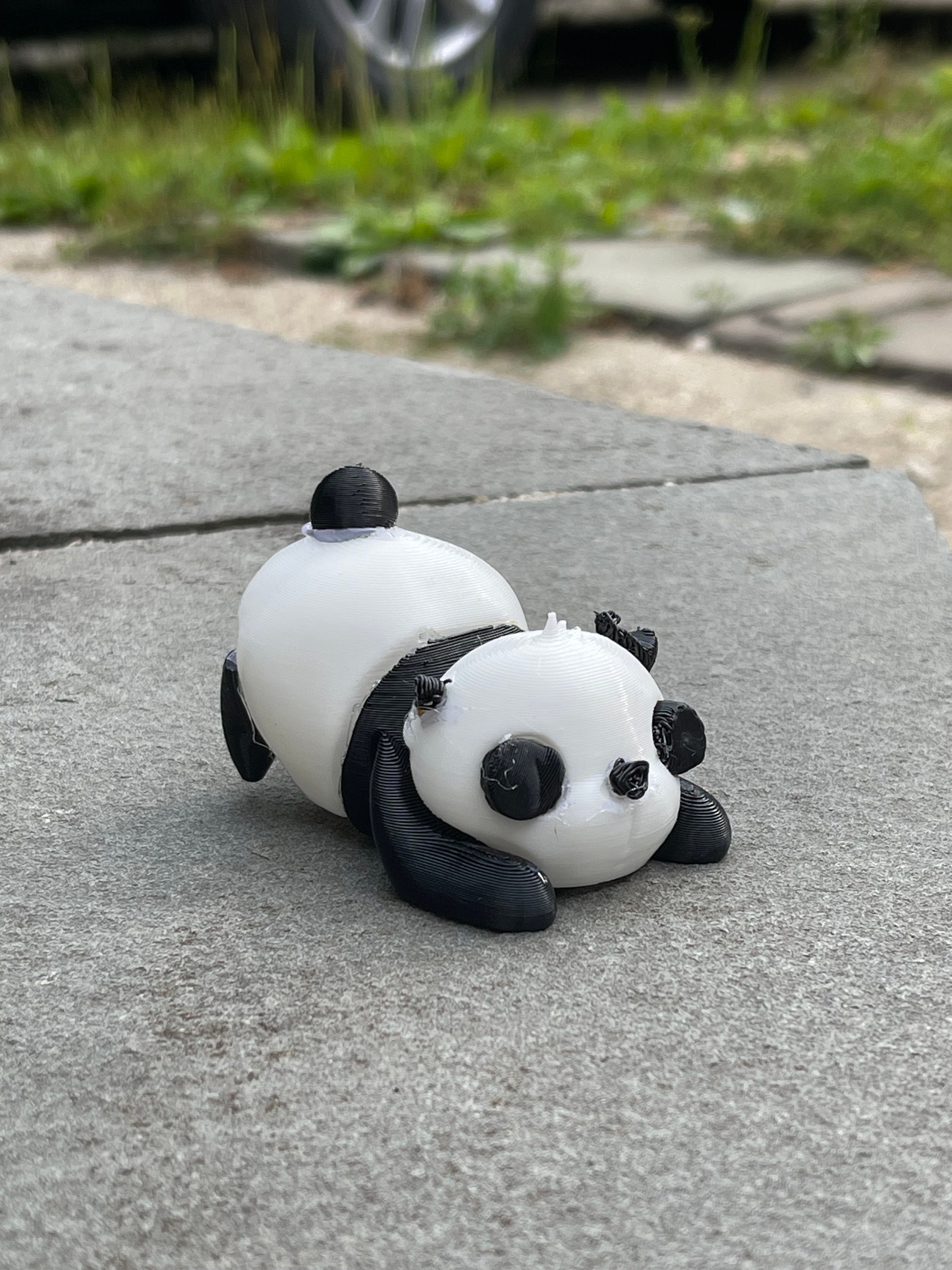 3D Printed Panda - Etsy