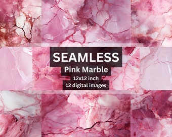 Black Marble Digital Paper - SEAMLESS - Granite/marble Textures - 12 ...