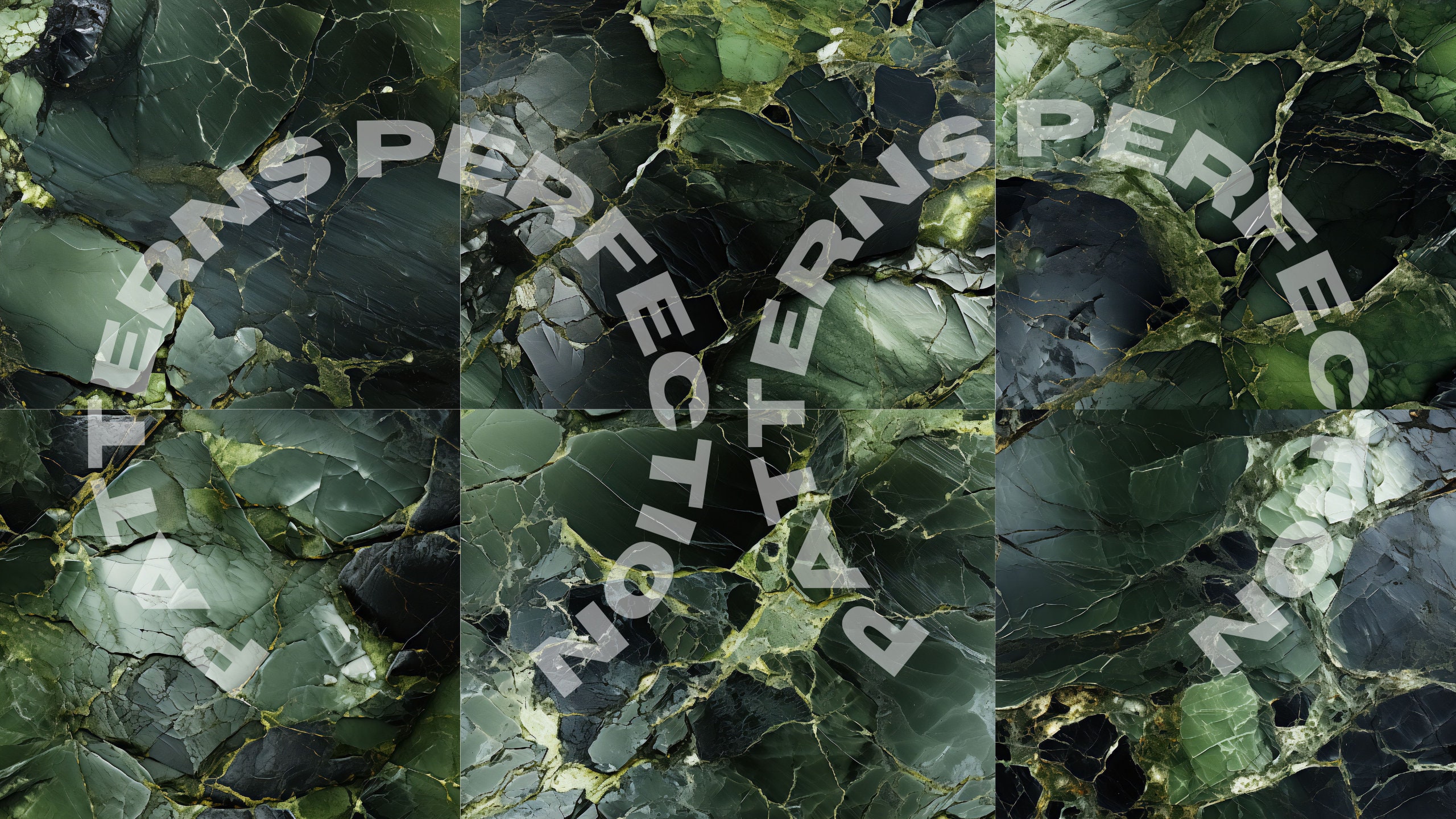 Green Marble Digital Paper - SEAMLESS - Granite/marble Textures - 12 ...