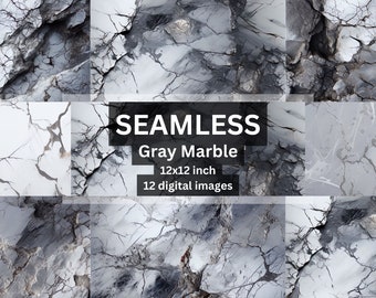 Purple Marble Digital Paper - SEAMLESS - Granite/marble Textures - 12 ...