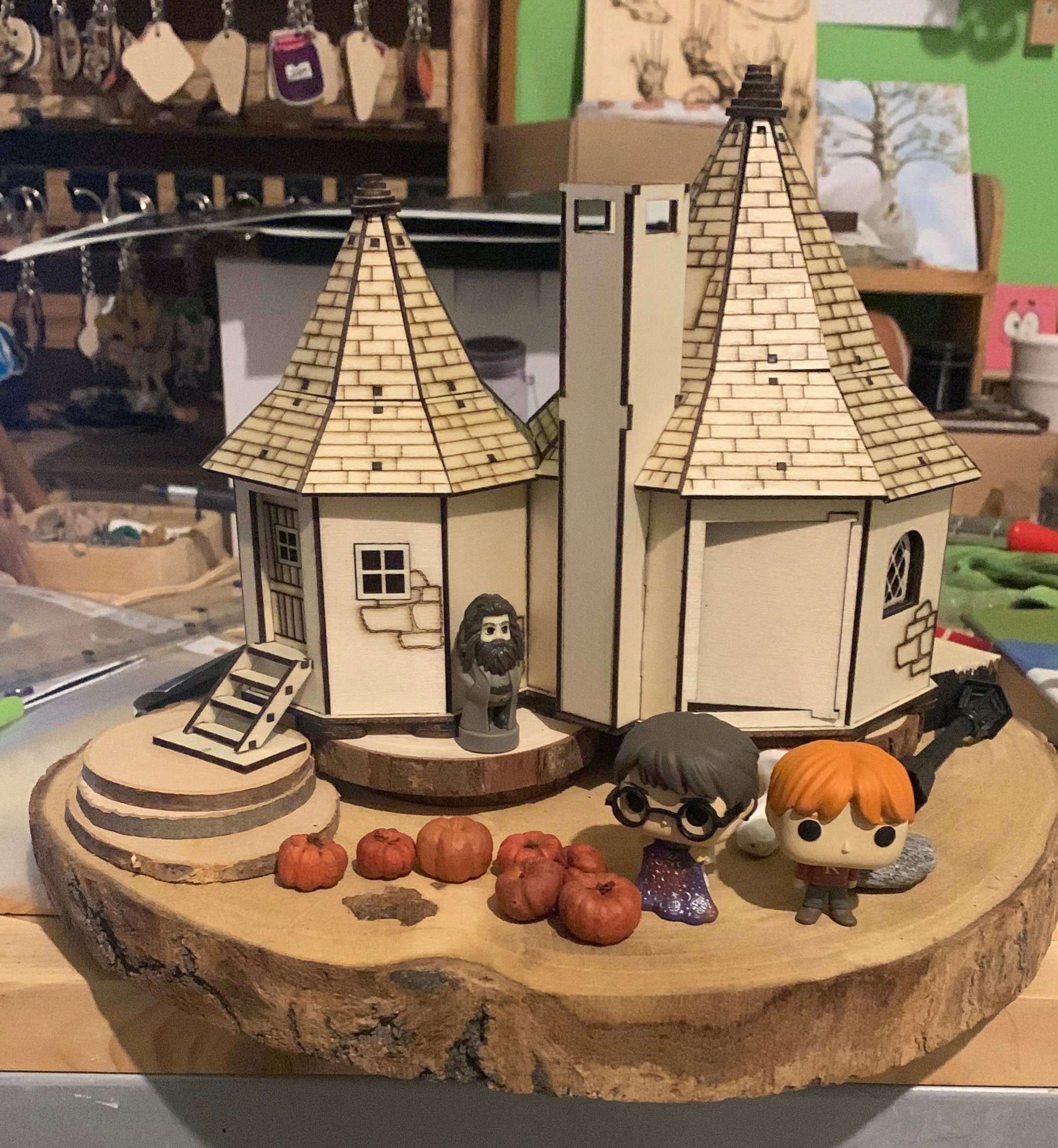 Hagrid House, Laser File Download Svg,dxf - Etsy