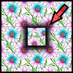 6 Digital Paper "flower"- Style, Seamless Pattern, Flower Prints ...