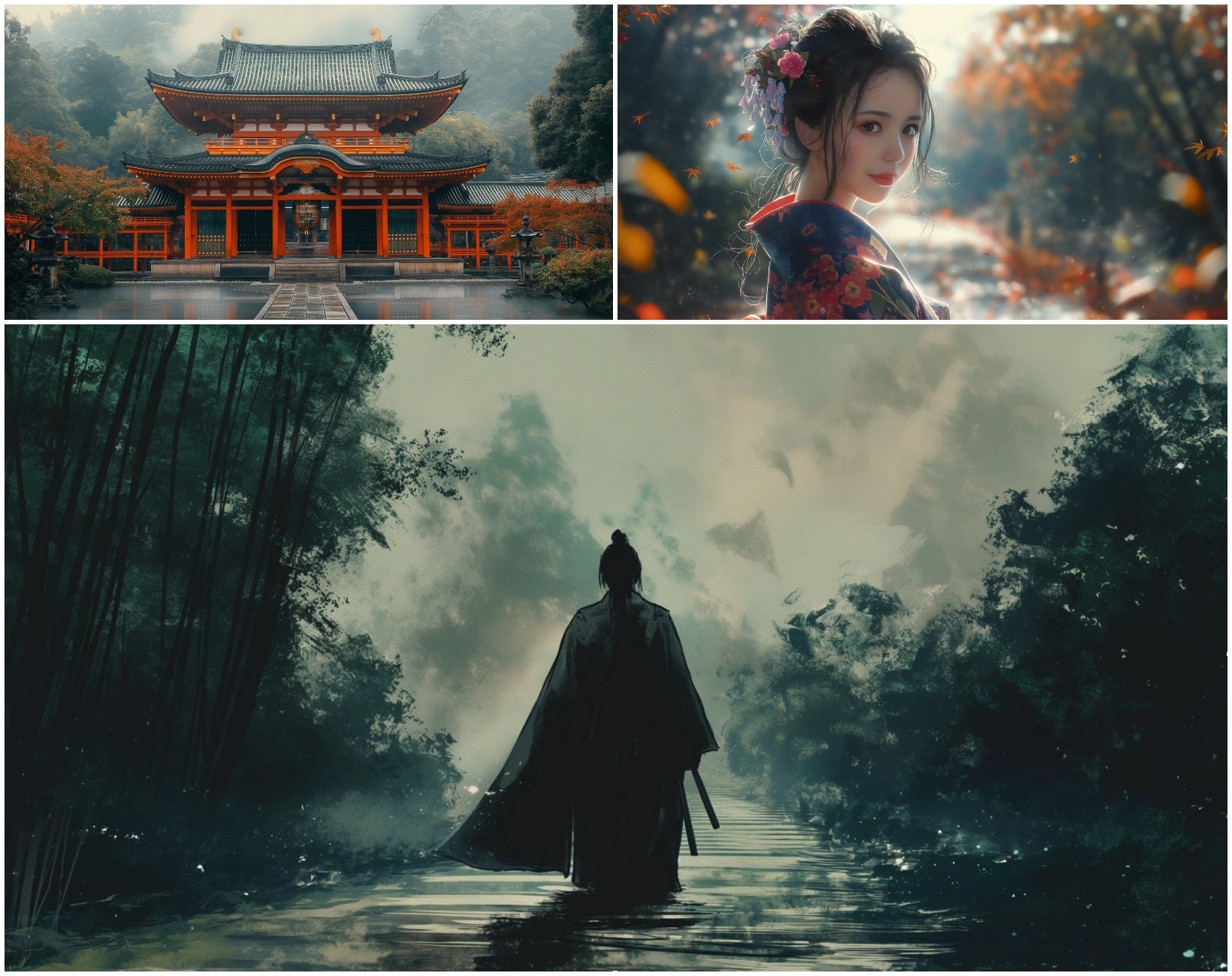 15 Japanese Themed - Desktop Wallpaper FULL HD 1920 X 1080 - Digital ...