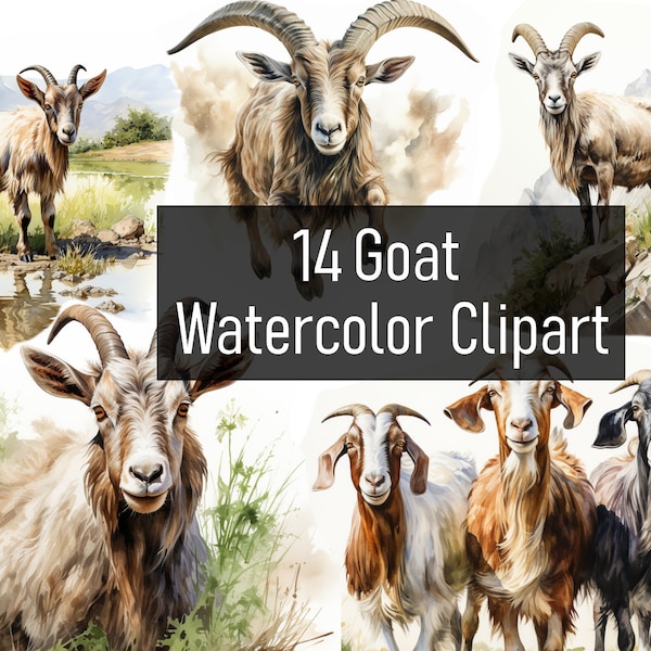 Goat Poster - Etsy
