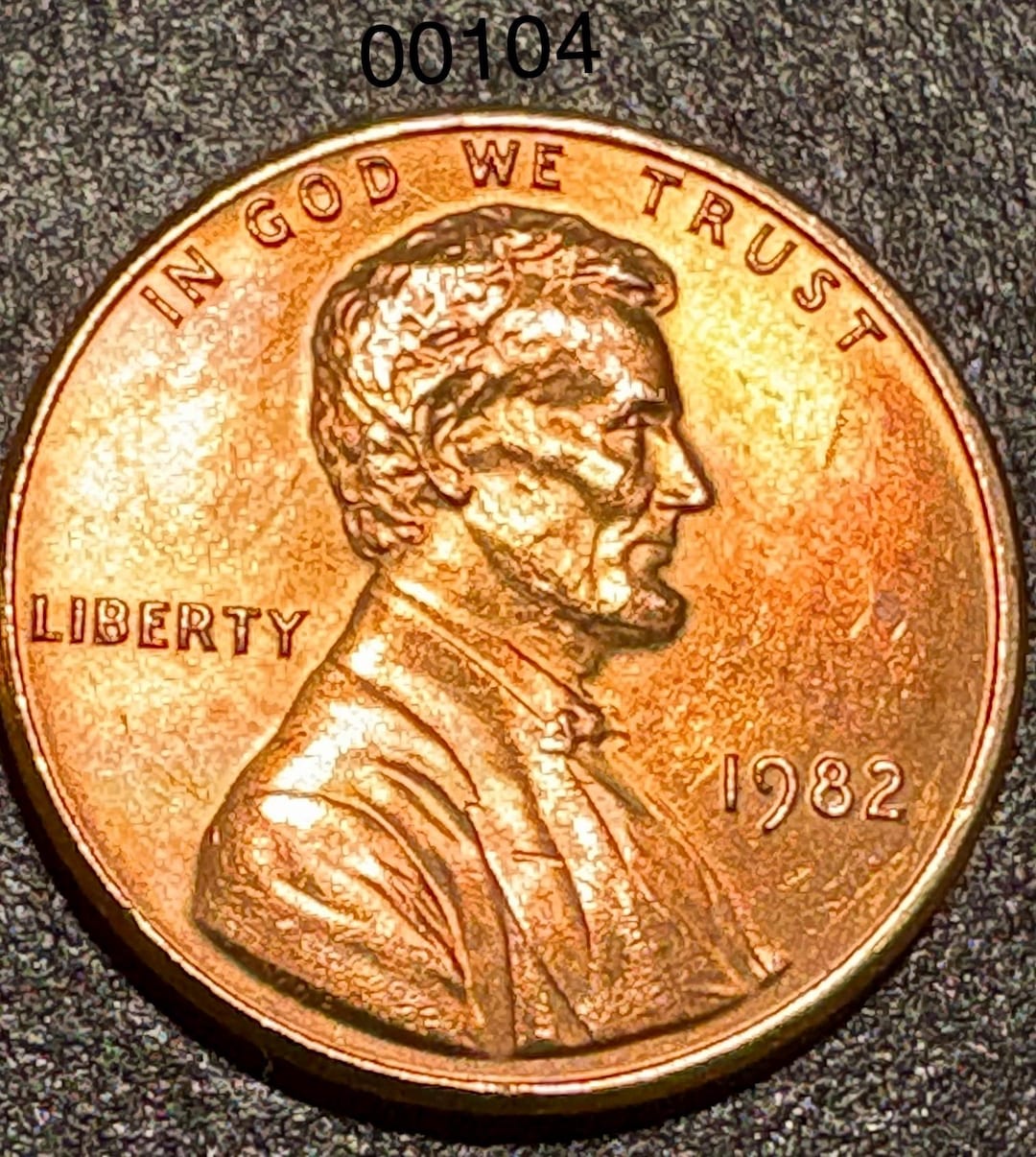1982 Copper Lincoln Penny: Small Date, Mint State - Etsy