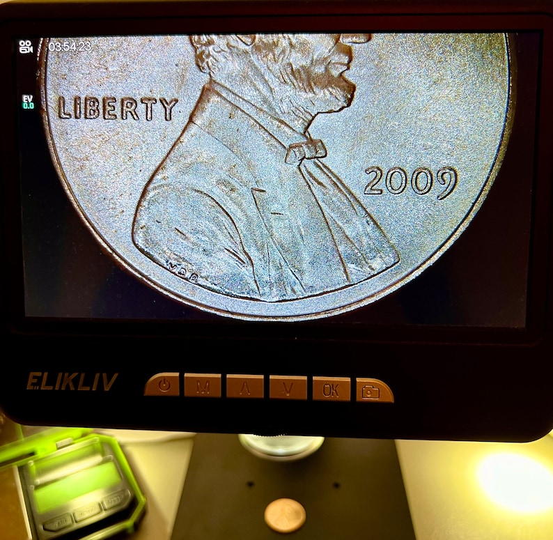 2009 Lincoln Bicentennial 95% COPPER Penny No Mint Mark “formative ...