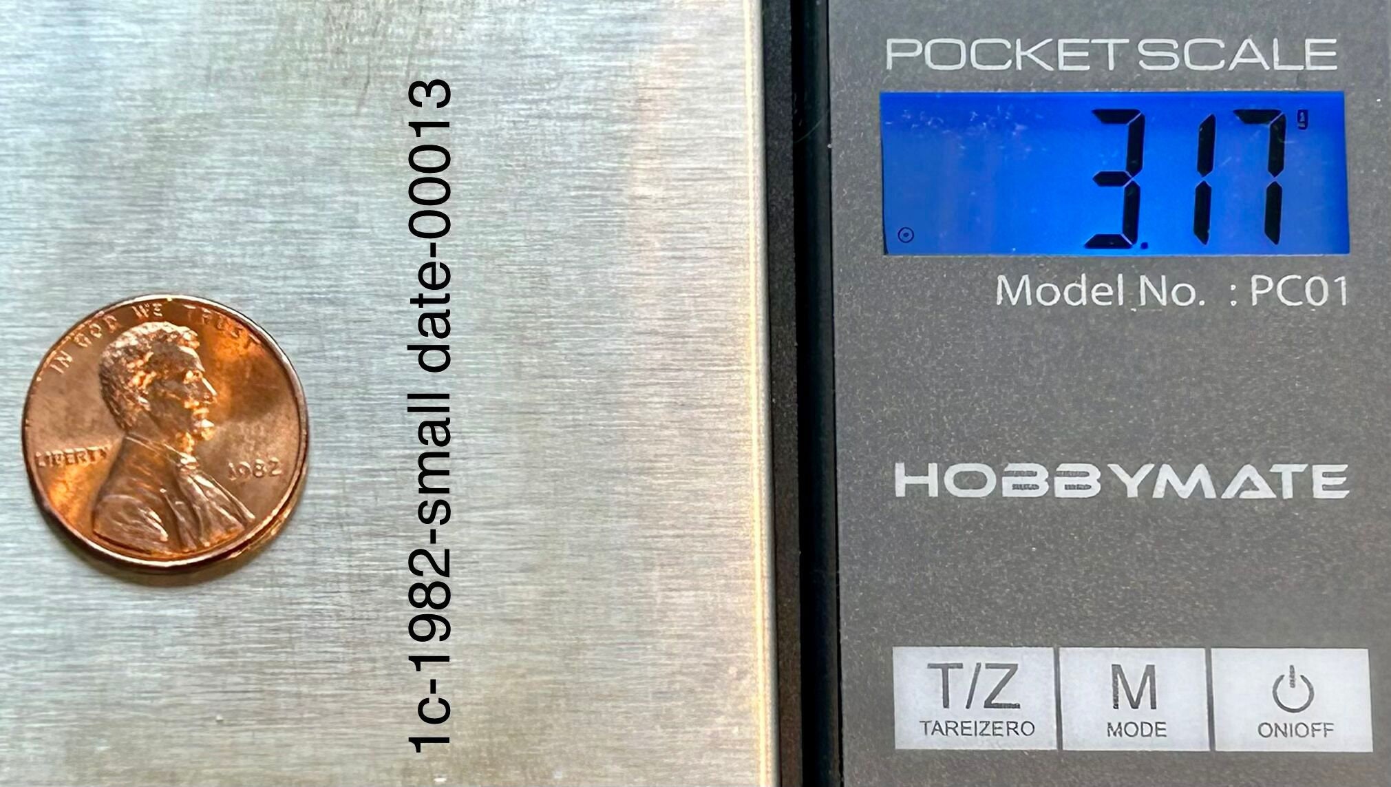 1982 Copper Penny: Small Date, Red, Mint Condition - Etsy