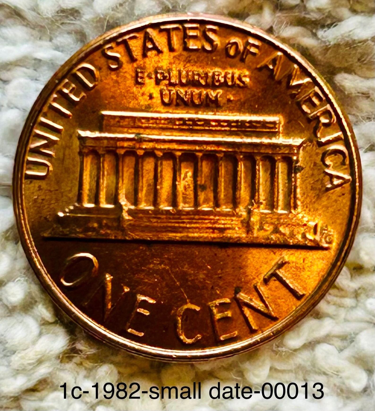 1982 Copper Penny: Small Date, Red, Mint Condition - Etsy