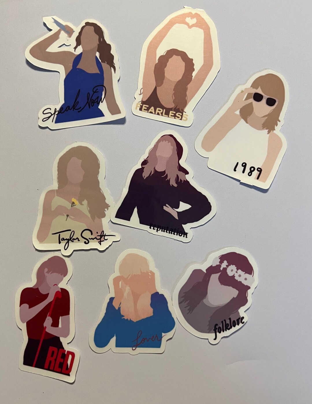 Taylor Swift Stickers Faceless Stickers Swiftie Water Bottle Stickers ...