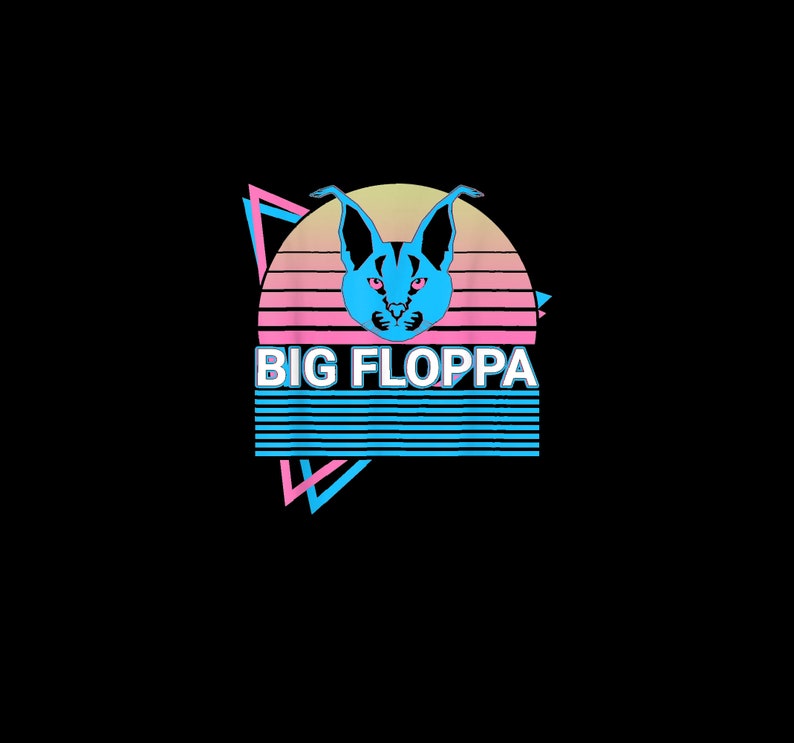 10 Digital SVG PNG JPG Big Floppa Caracal Cat , Cool Funny Cats ...