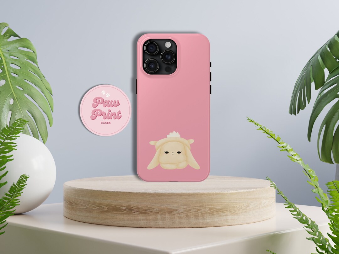 Easter Bunny, Phone Case, Water Color, Rabbit, Cover, Pink, Simple ...