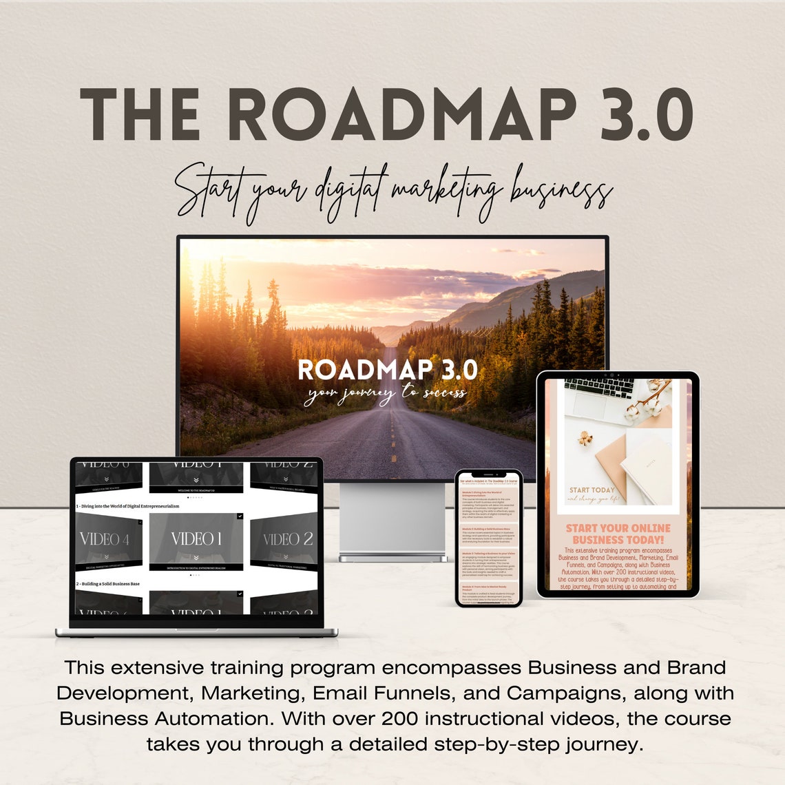 Roadmap to Riches 3.0 Training Course Digital Marketing Done for You ...