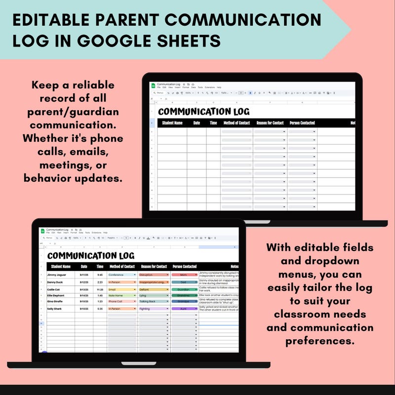 Communication Log - Etsy