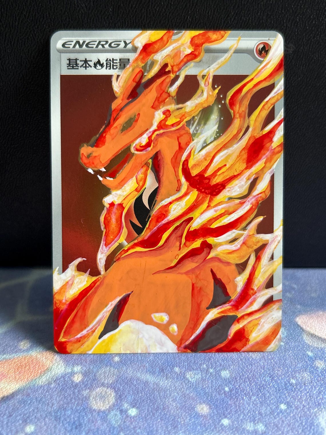 Gigantamax Charizard ~ Pokemon Card Drawing Art ~ Energy Card Art - Etsy