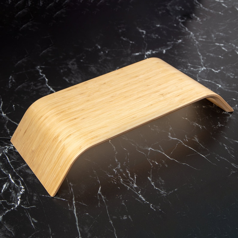 Wood Monitor Stand - Wood Computer Stand - Laptop Stand - Wood Monitor ...