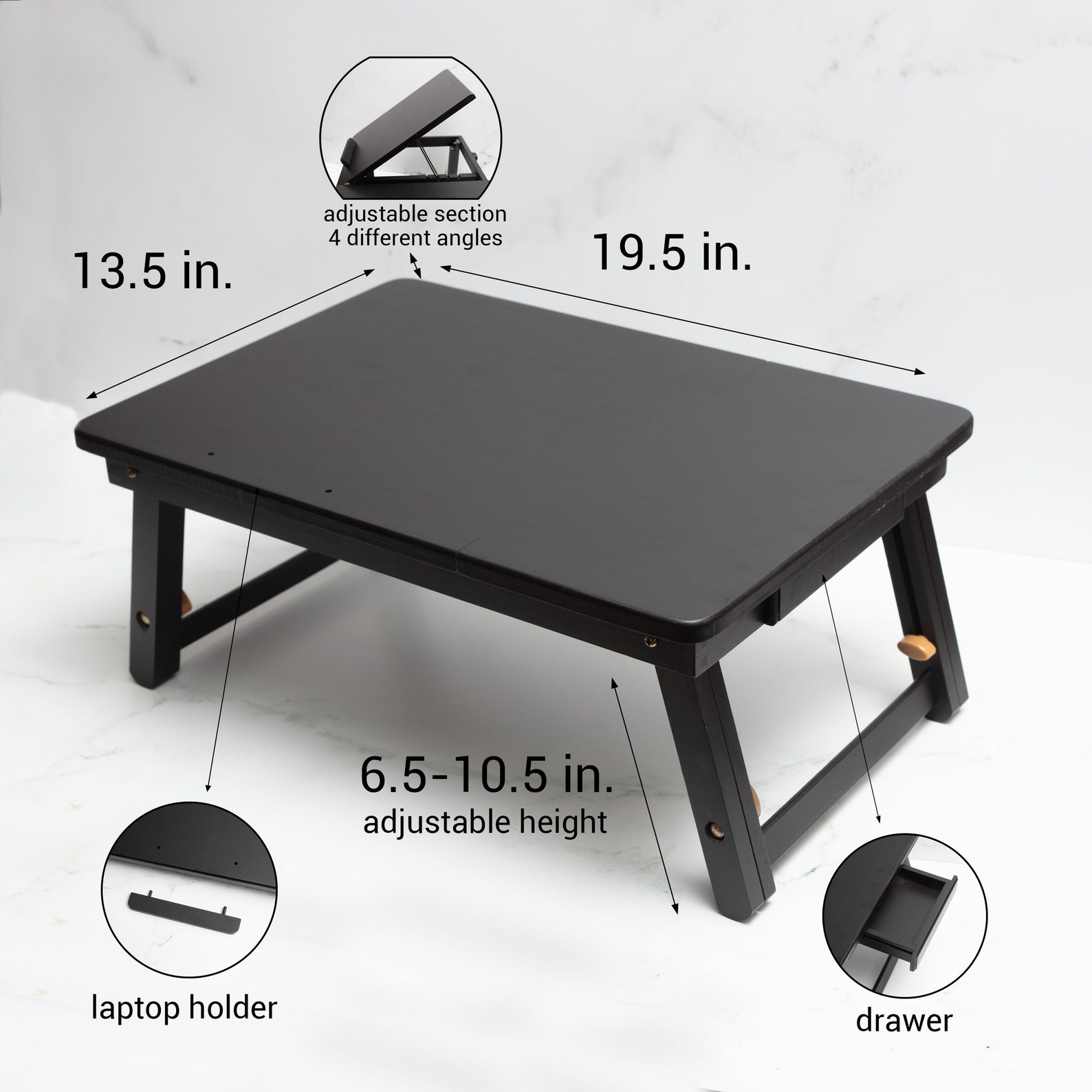 Laptop Stand, Lap Desk, Bed Tray, Bed Desk, Laptop Tray, Laptop Table ...