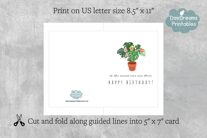 Printable to the Rarest One Happy Birthday Card Instant - Etsy