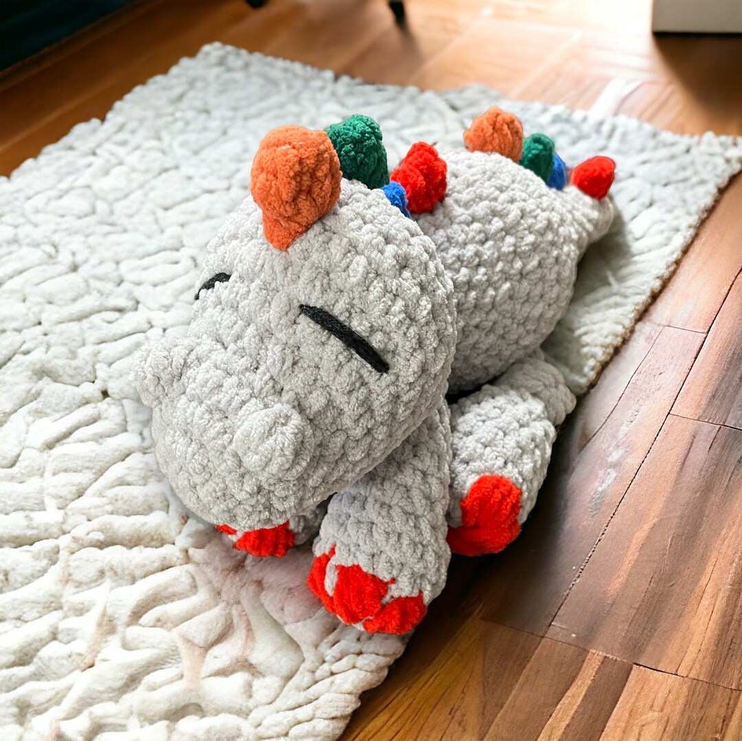 Dino Plush, Dune Dino, Handmade Dinosaur, Dinosaur Plush - Etsy