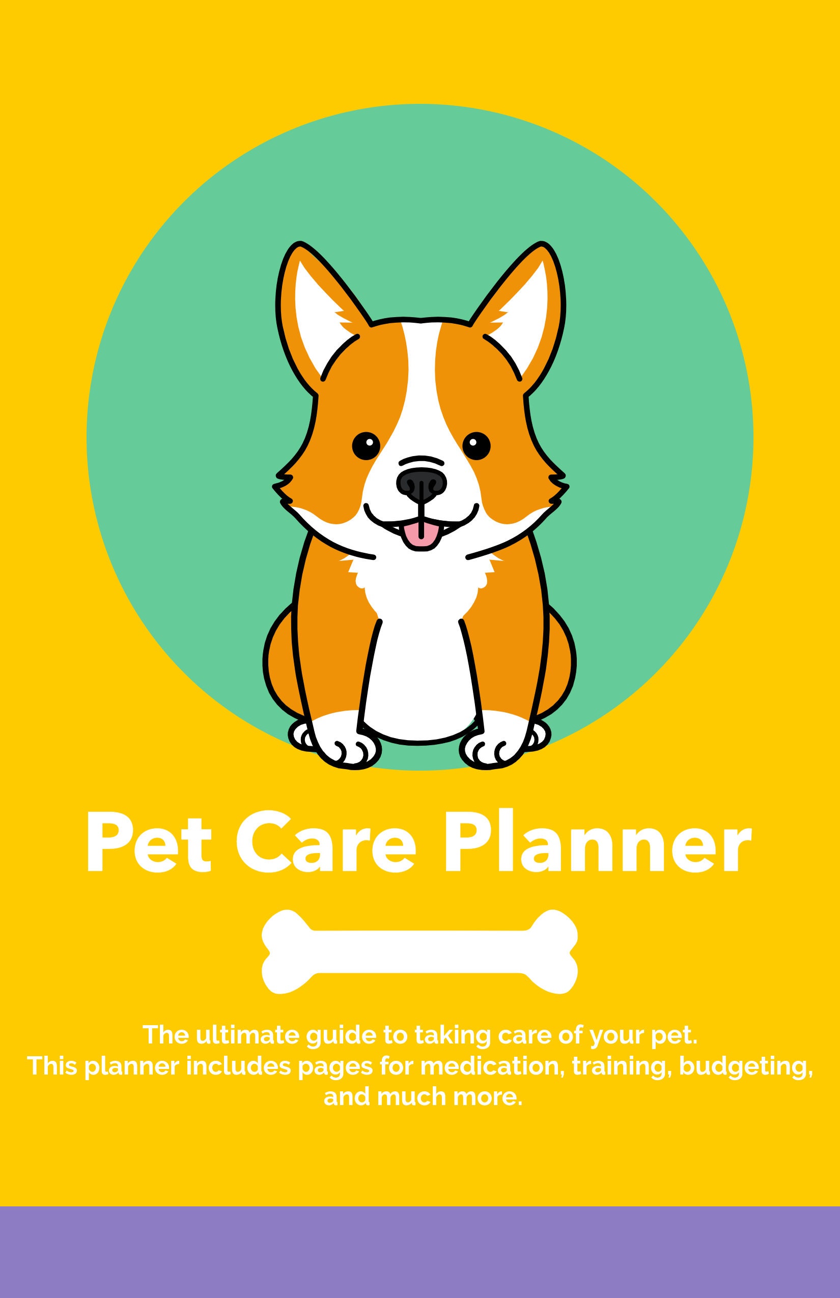 Pet Care Planner-pet Organizer-pet Tracker-pet Training-pet Health ...