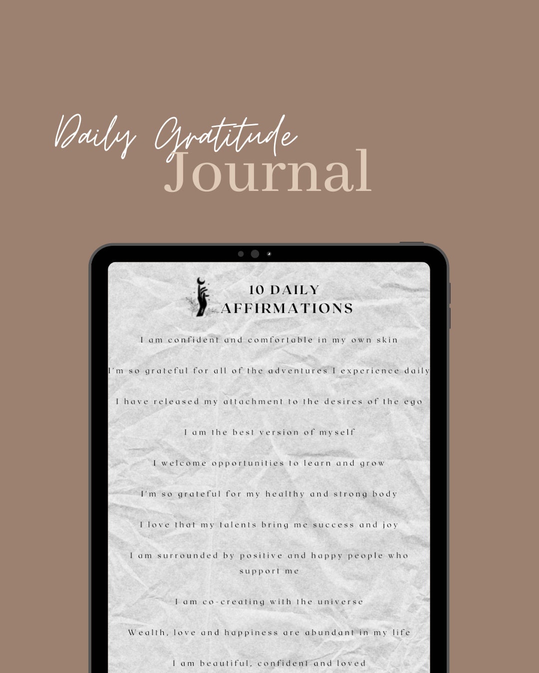 Daily Gratitude Journal-printable Gratitude Journal-digital Gratitude ...