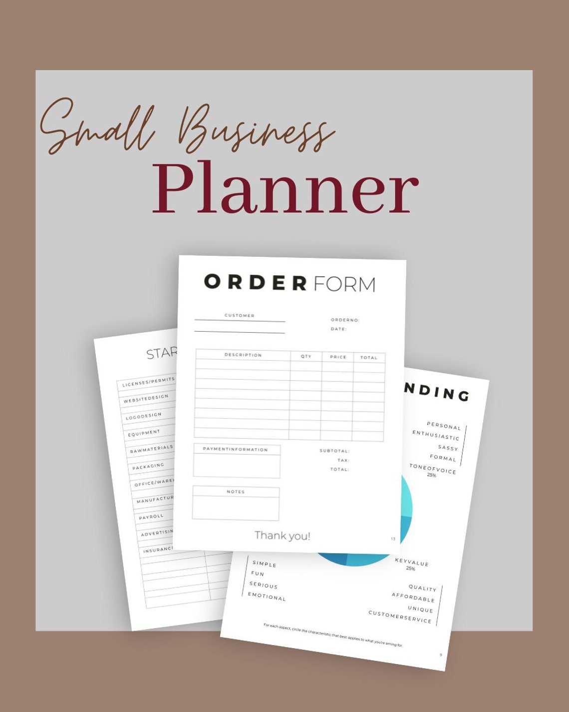 The ULTIMATE Small Business Planner-start up Business Planner ...
