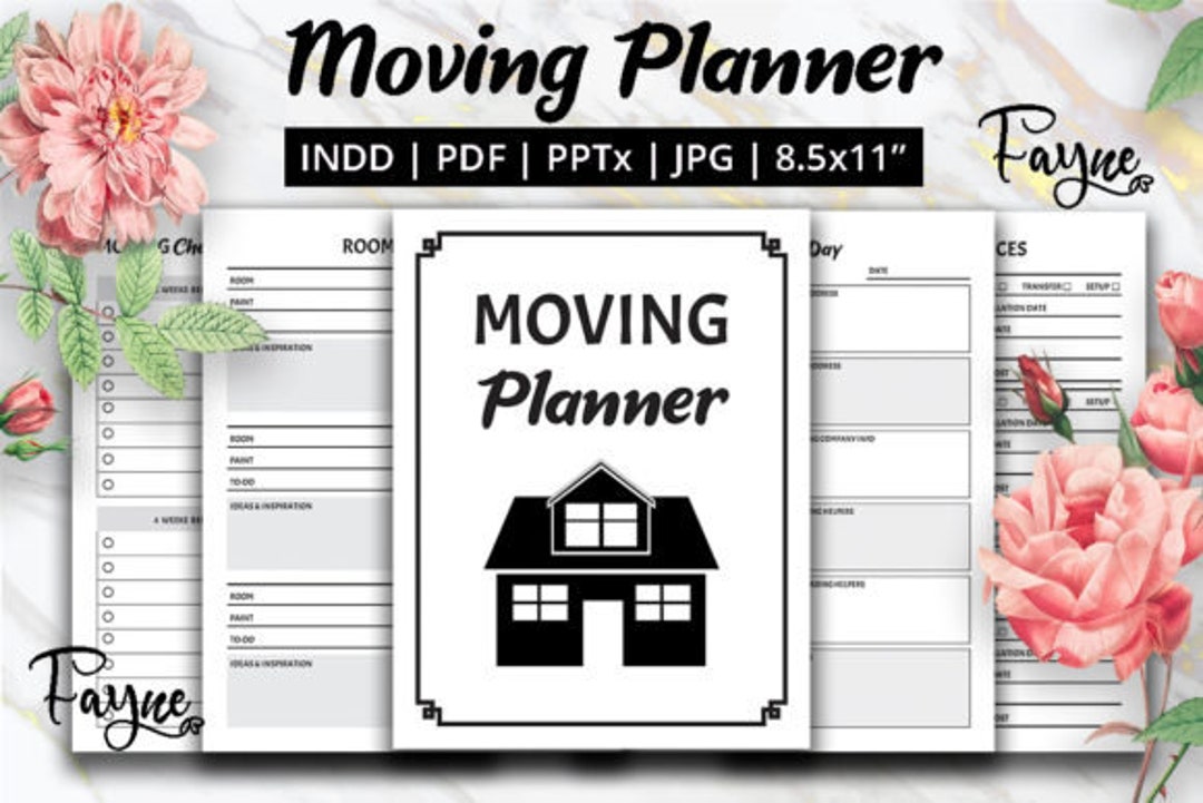 Moving Planner Bundle-moving Checklist-moving Guide-moving Binder ...