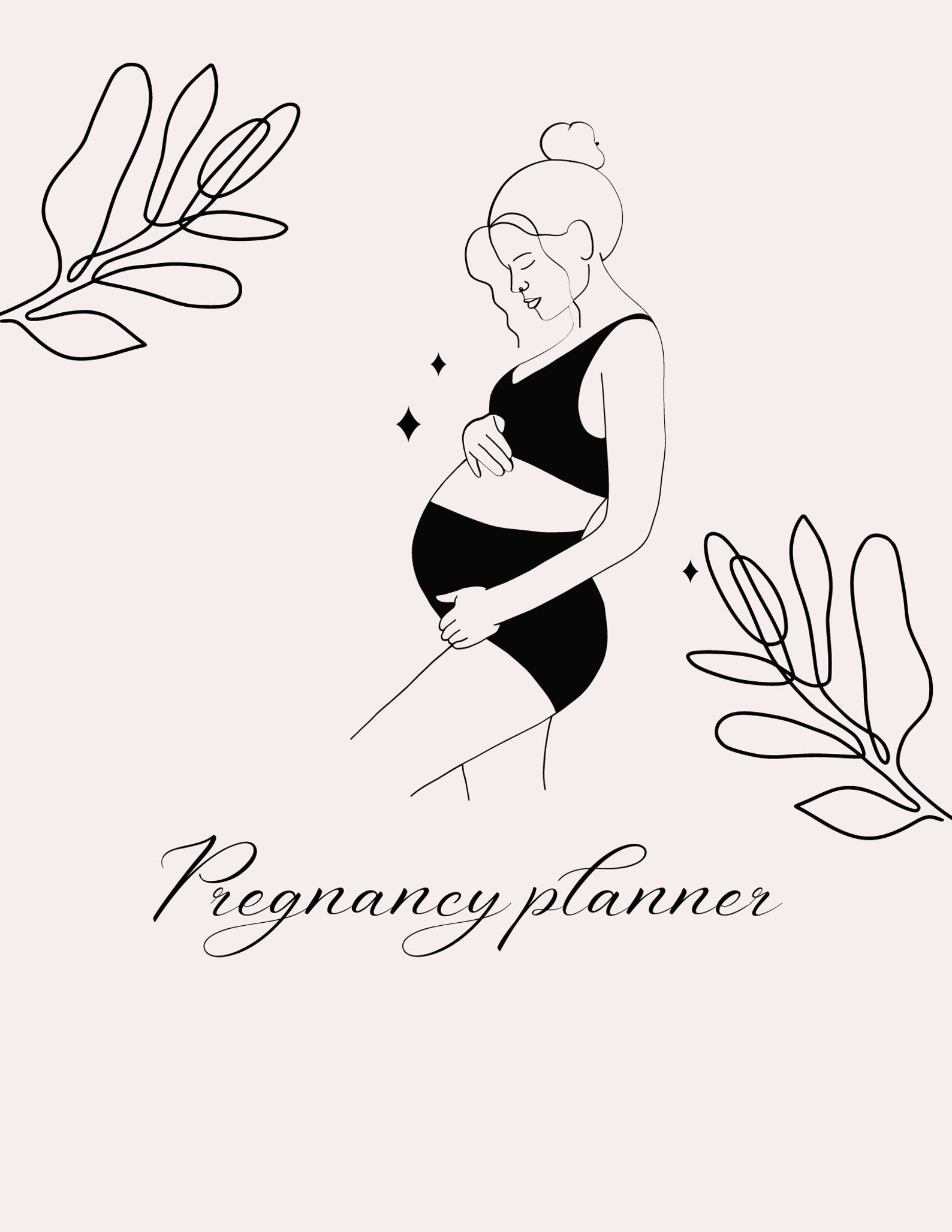 Printable Pregnancy Planner-name Ideas, Dear Baby Letter, Medication ...