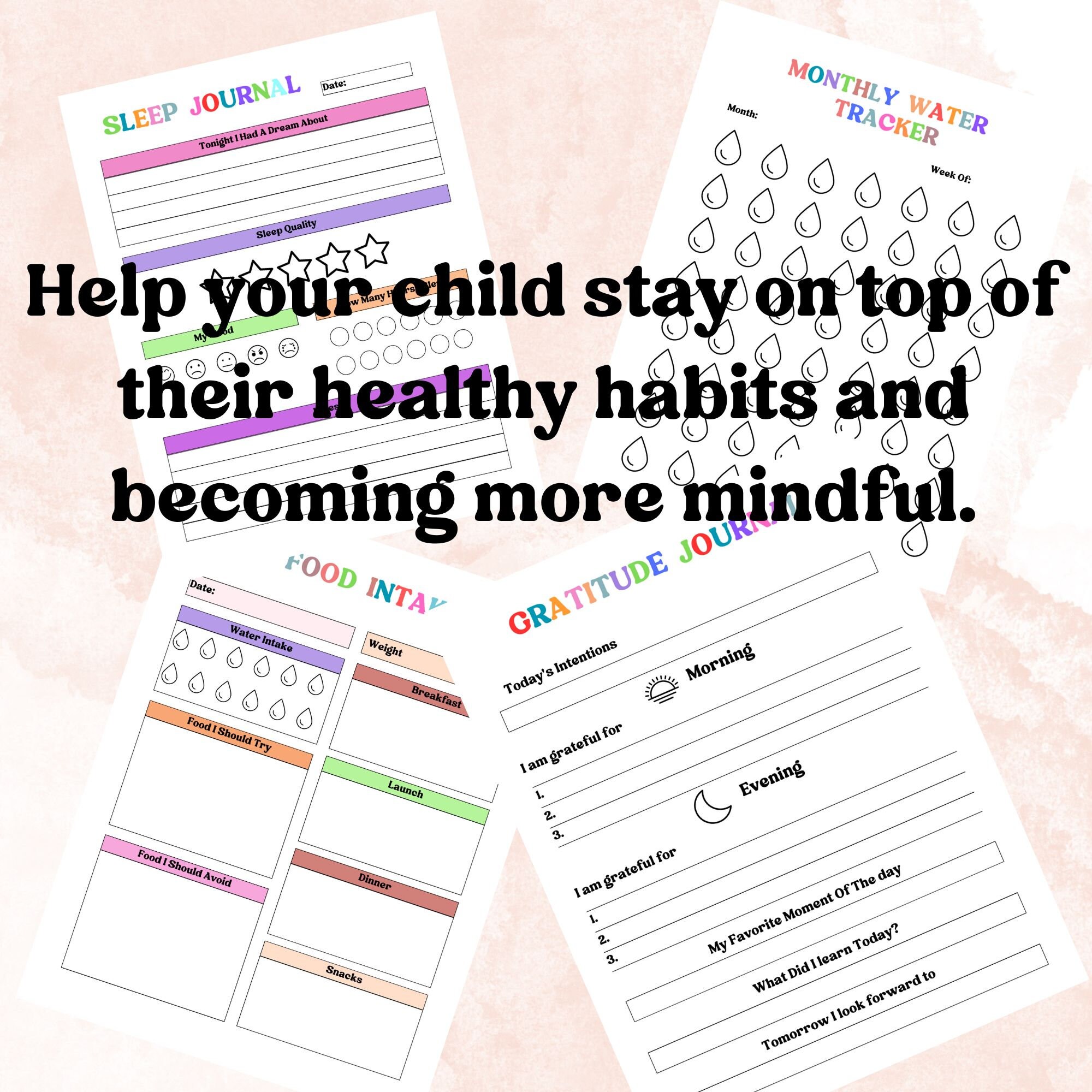 Kids ADHD Planner and Journal - Etsy