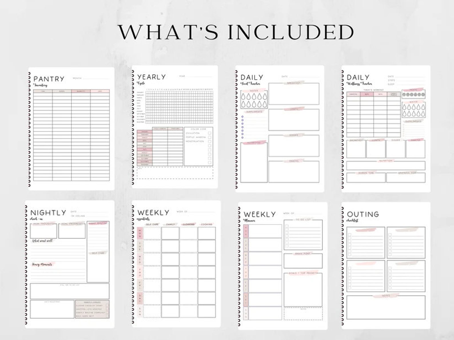 ADHD Home Managment Planner-adhd Planner-adhd Journal-adhd Organizer ...