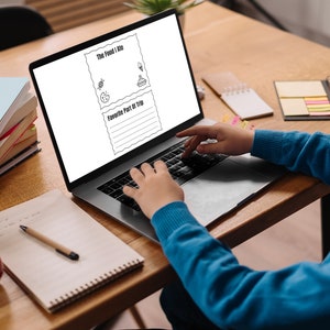 Digital Kids Travel Journal-canva Template-editable-vacation Journal ...