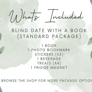 Blind Date With a Book (standard Package) - Etsy