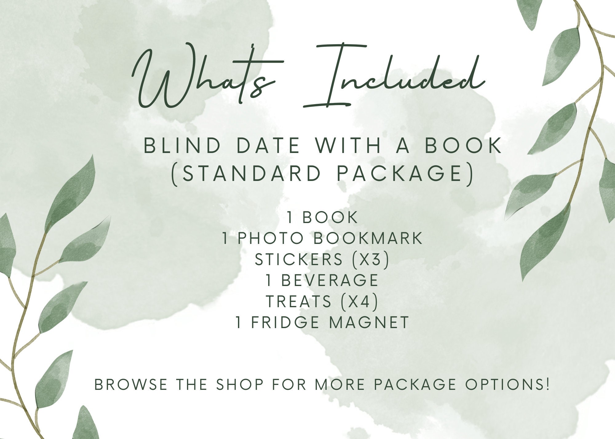 Blind Date With a Book (standard Package) - Etsy