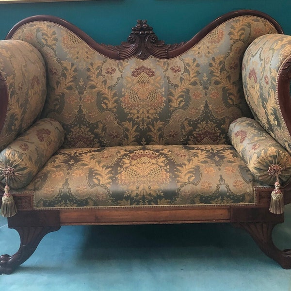 Victorian Settee - Etsy