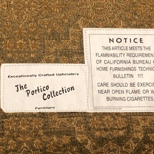 The Portico Collection Spanish Style Sofa - Etsy