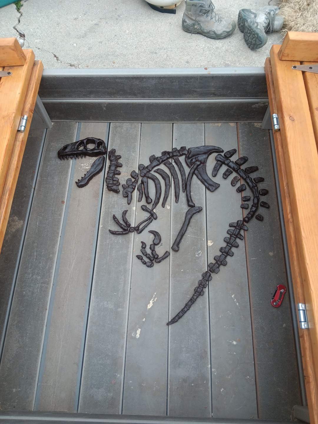 Sandbox Fossils Raptor - Etsy