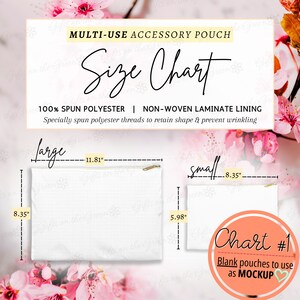 Printify Accessories Pouch Size Chart Mockup Aop Accessory Pouch T ...