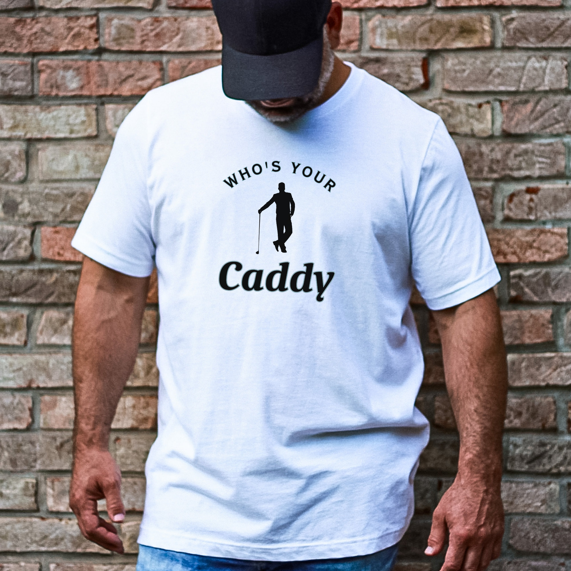 Funny Witty Golf Shirt, Whos Your Caddy Punny Funny Golf Gift, Matching ...