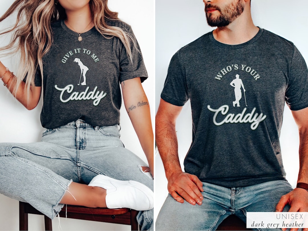 Funny Witty Golf Shirt, Whos Your Caddy Punny Funny Golf Gift, Matching ...