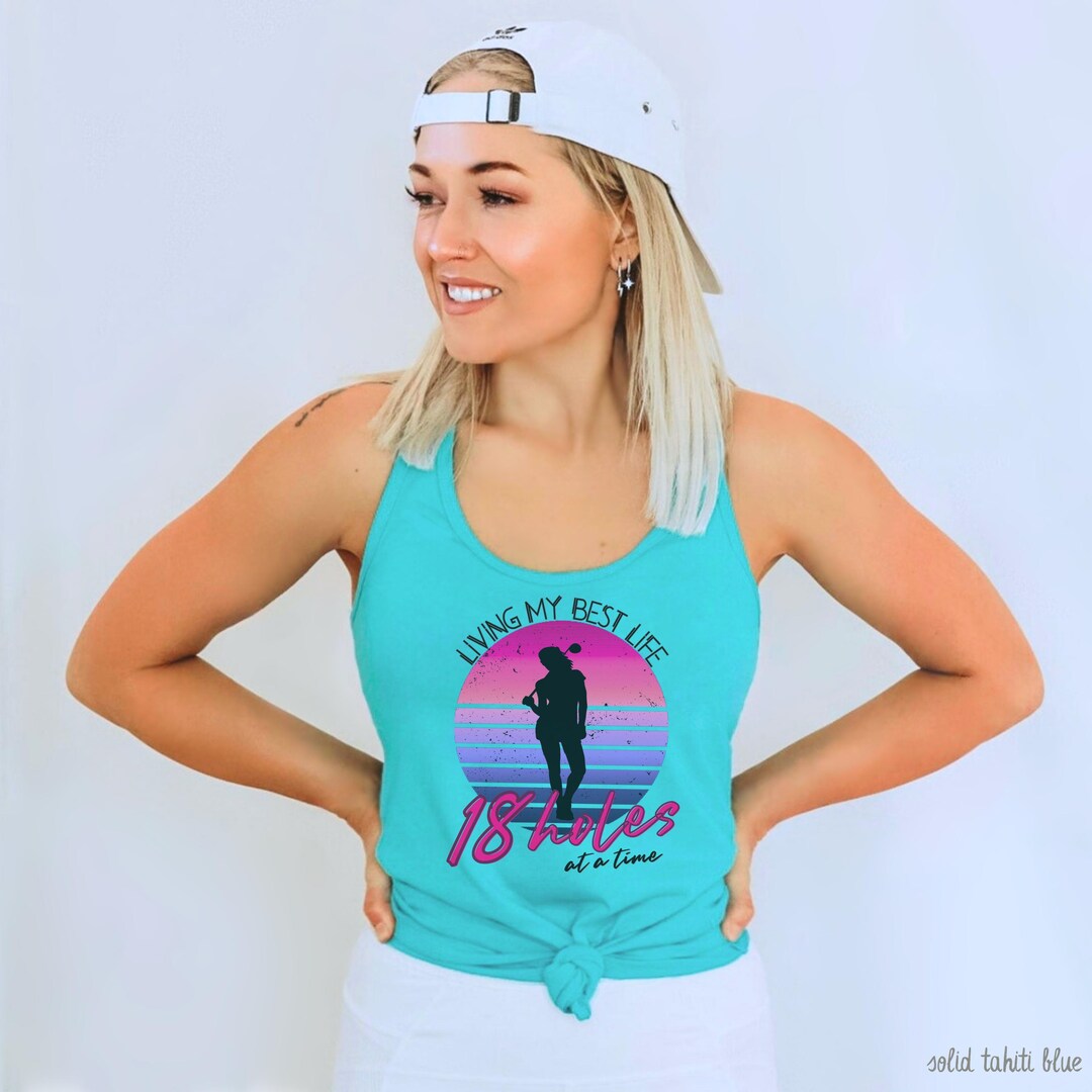 Women's Golf Tank Top, Golf Gifts for Women, Team Golf Shirts Golf ...