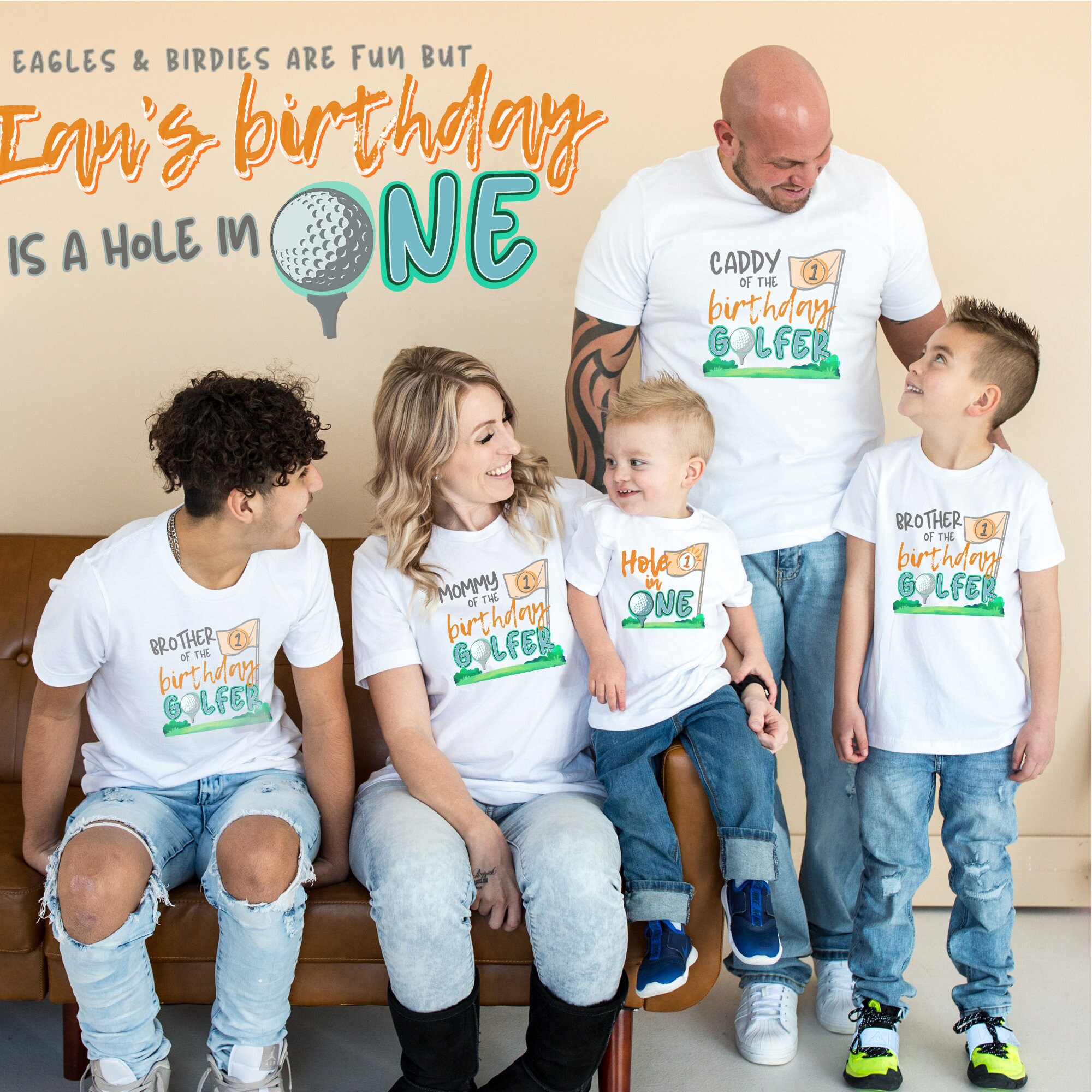 Golf First Birthday, Golf 1st Birthday Golf, Hole in One Birthday, Big ...