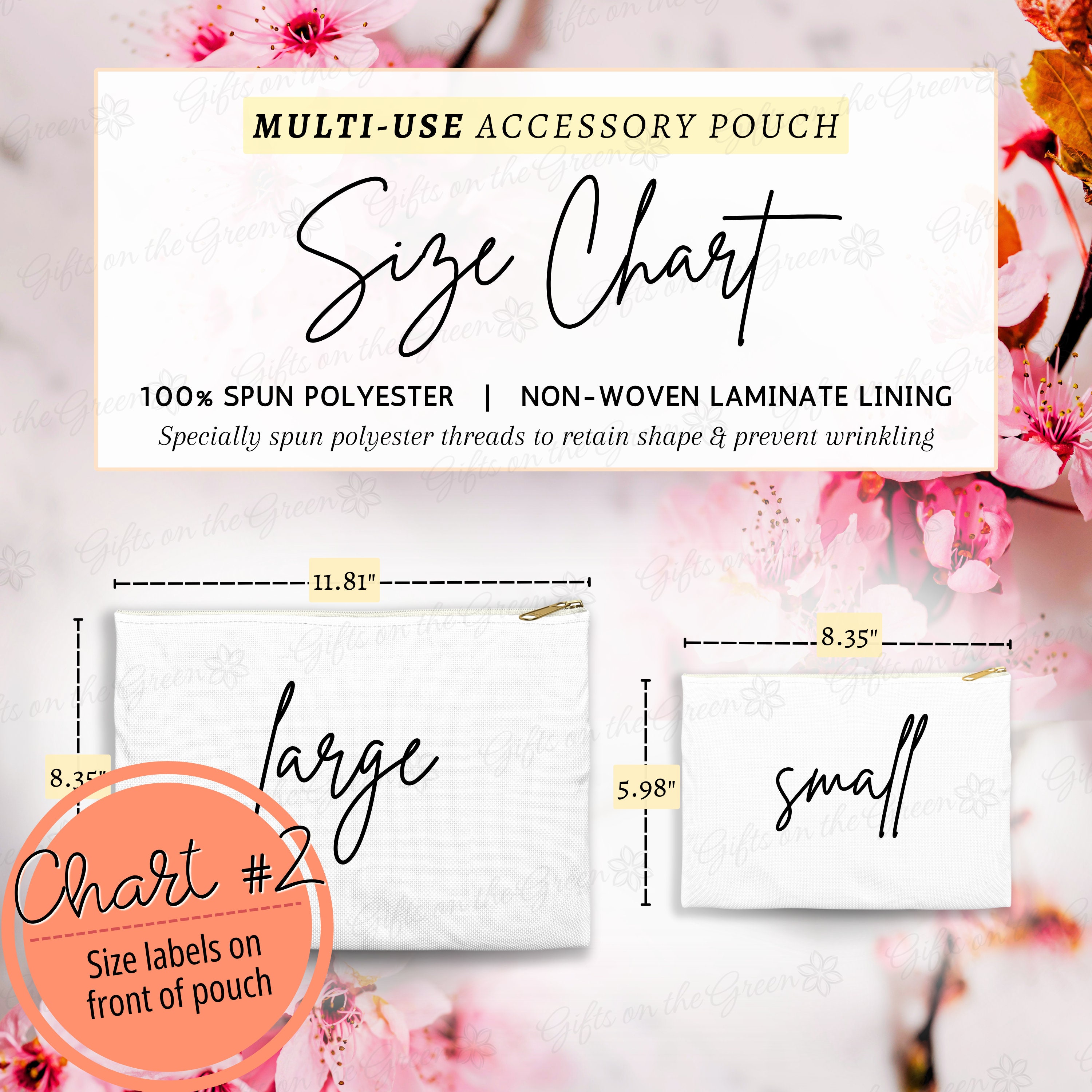 Printify Accessories Pouch Size Chart Mockup Aop Accessory Pouch T ...