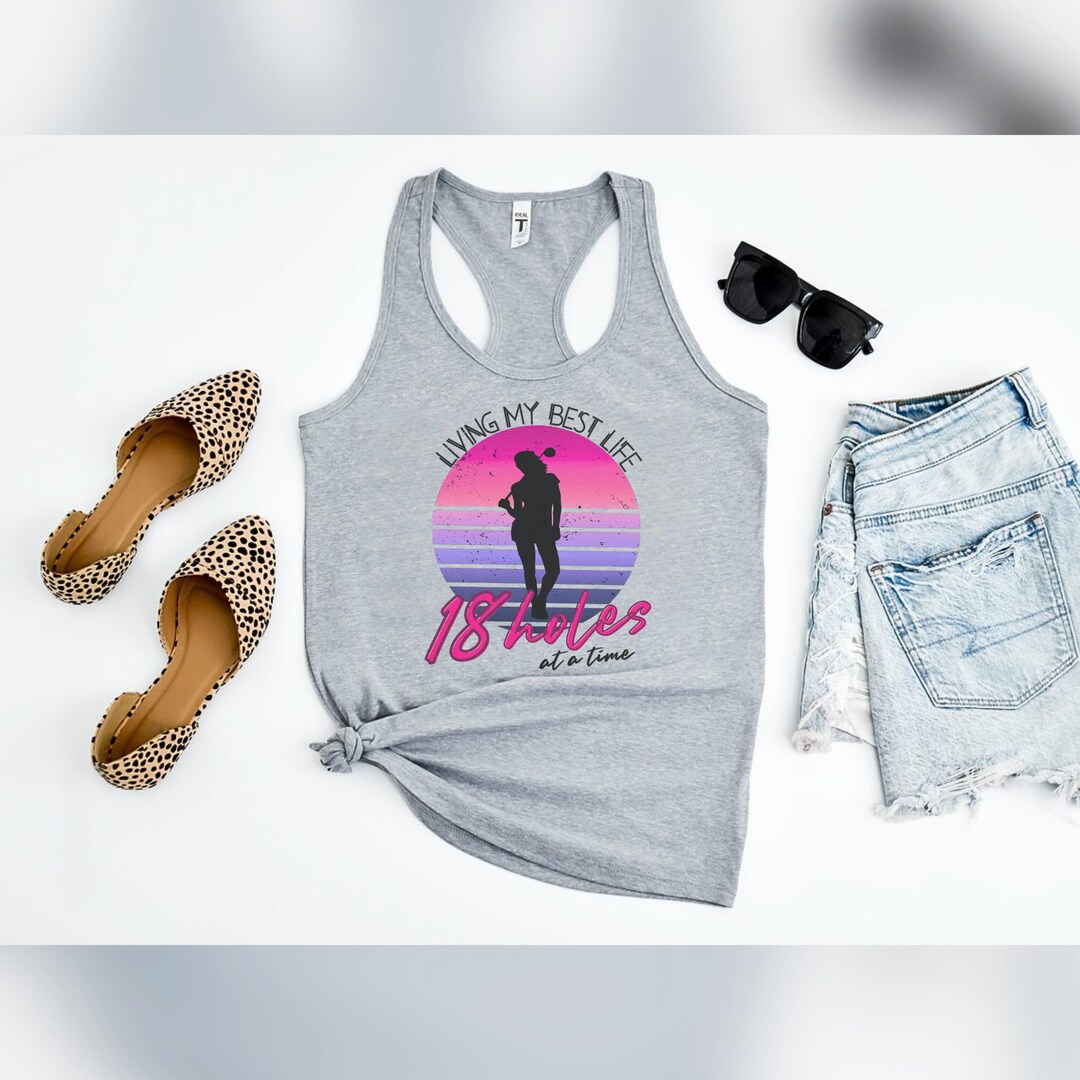Women's Golf Tank Top, Golf Gifts for Women, Team Golf Shirts Golf ...