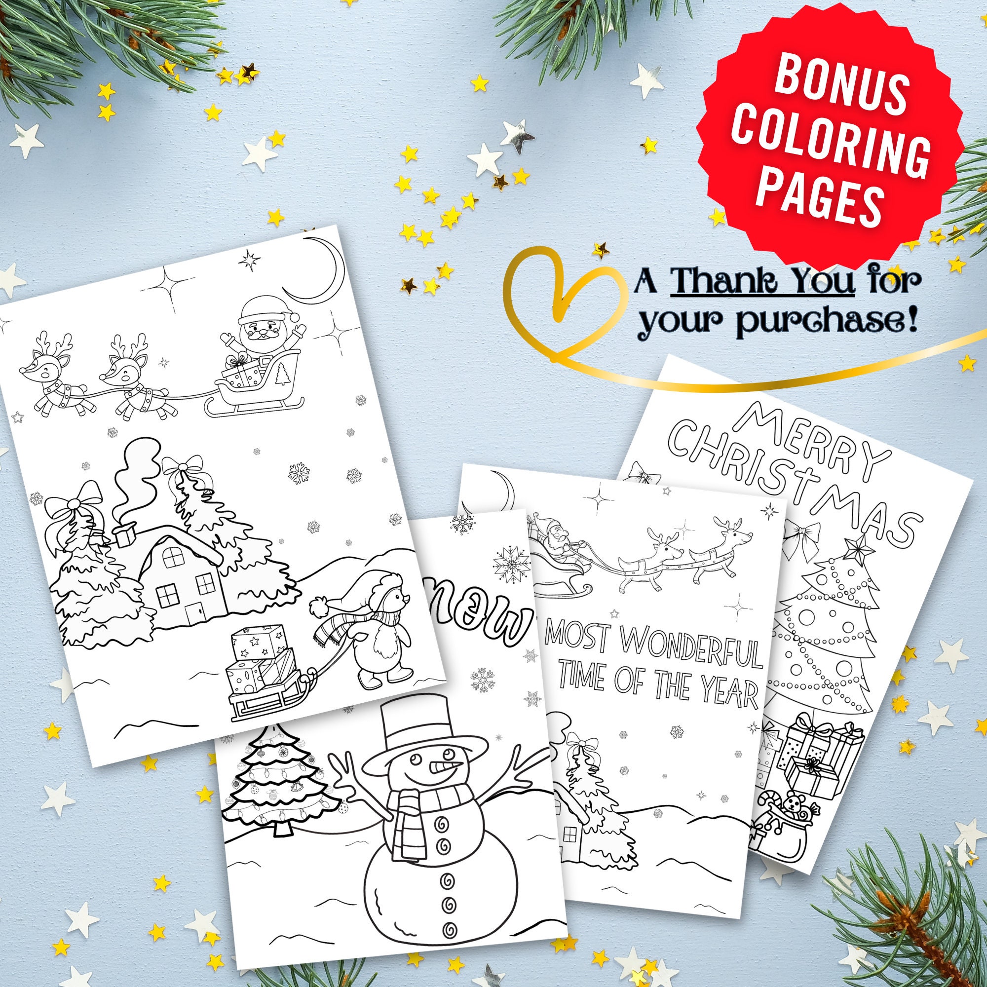 Santa Letter Set EDITABLE Santa Letters Templates Letter - Etsy